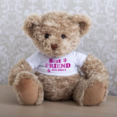 Personalised Best Friend Teddy Bear | The Gift Experience