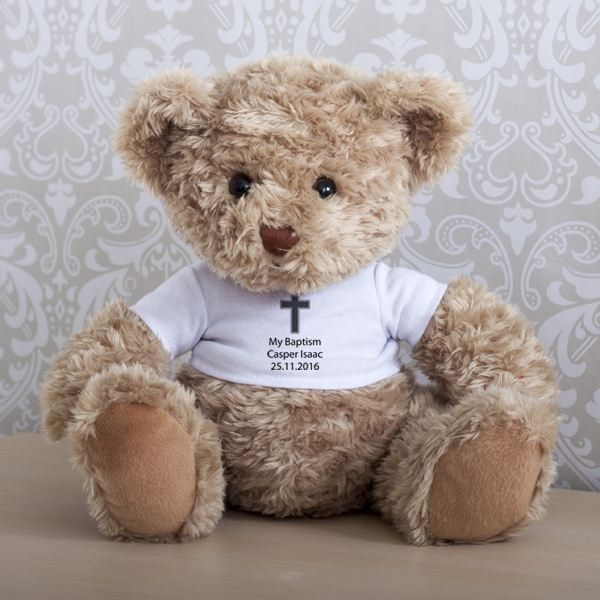 Personalised Baptism Teddy Bear | The Gift Experience