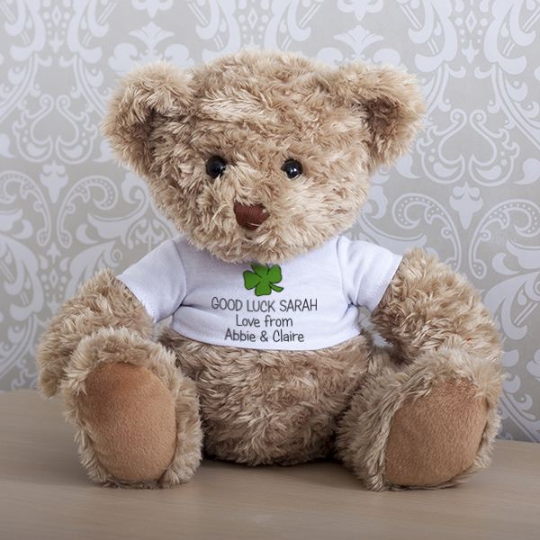 Personalised Good Luck Teddy Bear | The Gift Experience