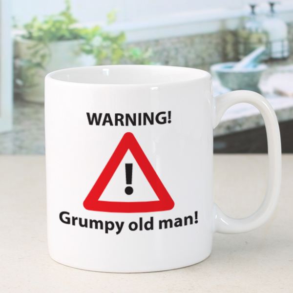 Personalised Grumpy Old Man Mug | The Gift Experience