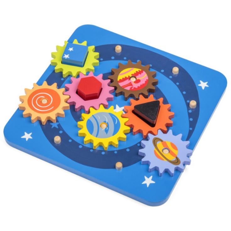 Wooden Space Cog Puzzle The T Experience