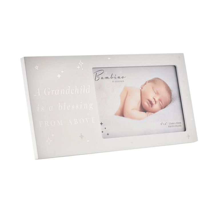 Bambino Wooden Grandchild Photo Frame 6" x 4" | The Gift Experience