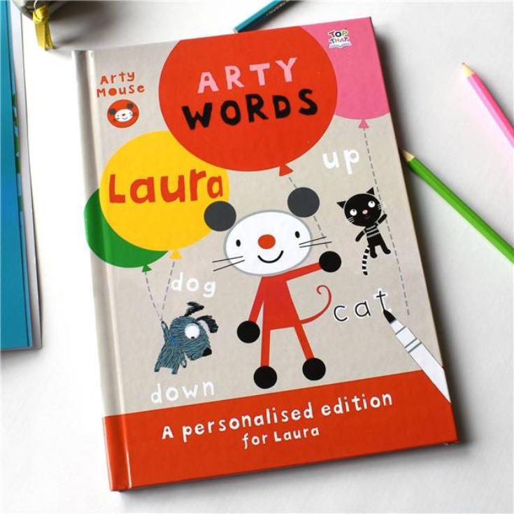 Arty Mouse Words - Hardback | The Gift Experience