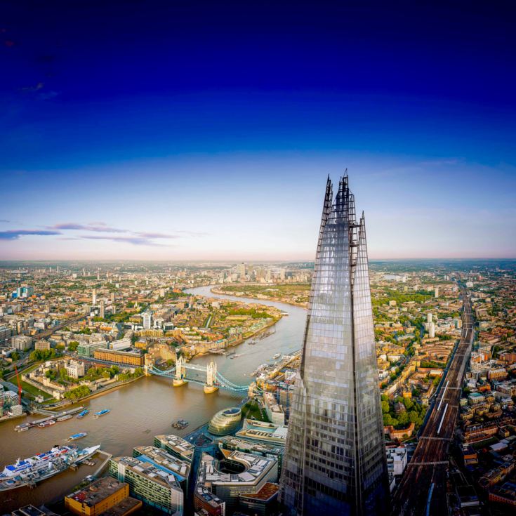 View from The Shard & Dining at Marco Pierre White London Steakhouse Co