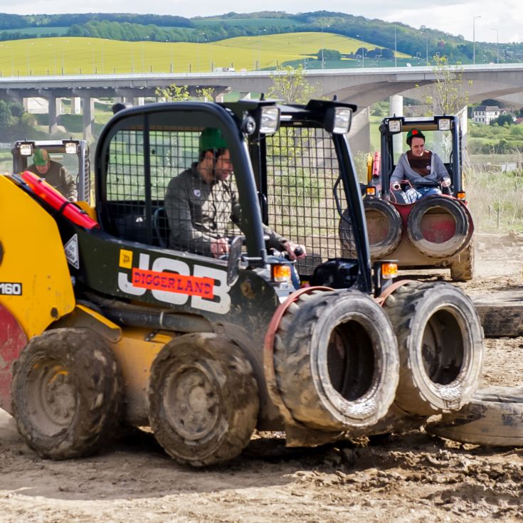 Dumper Racing Experience at Diggerland