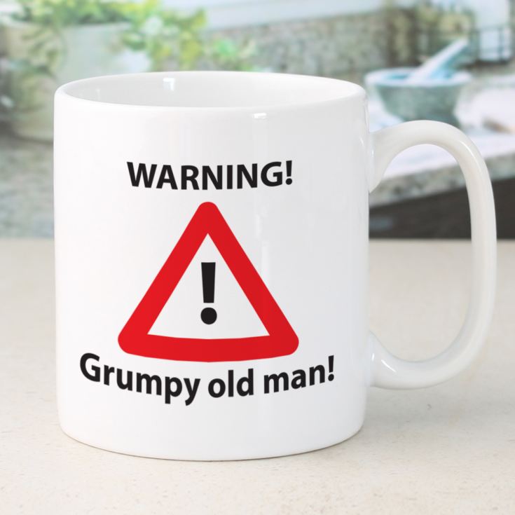 Personalised Grumpy Old Man Mug | The Gift Experience