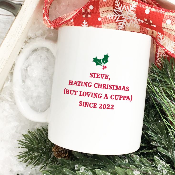 Personalised Bah Humbug Christmas Mug | The Gift Experience