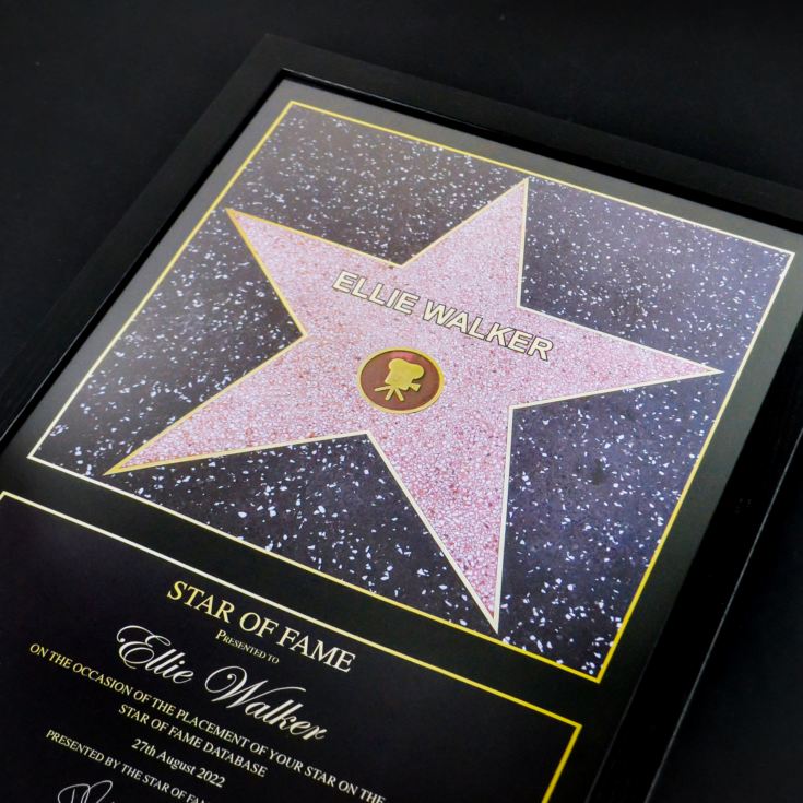 Personalised Star Of Fame | The Gift Experience