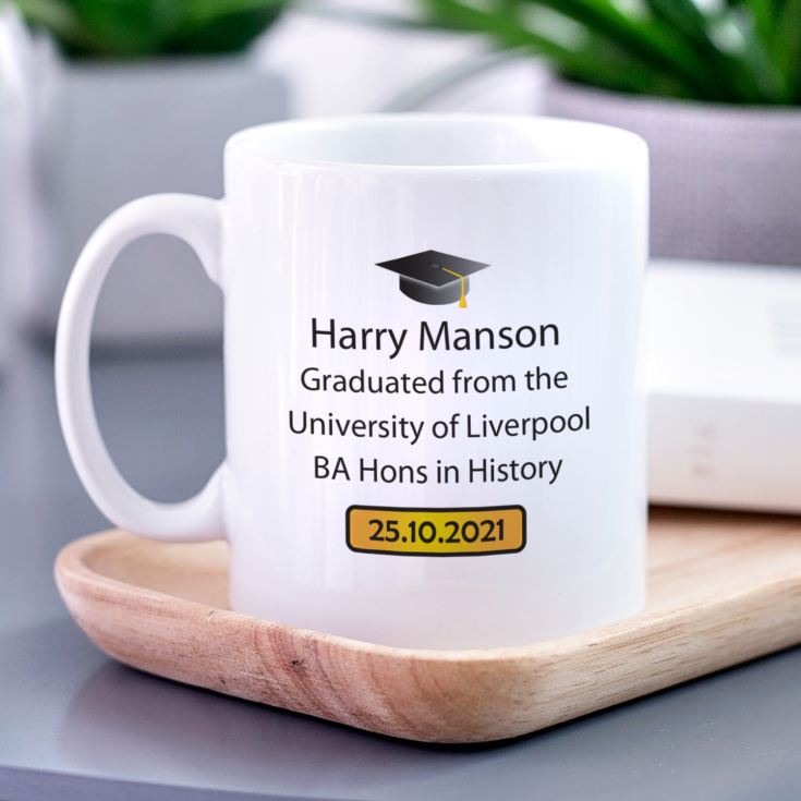 Personalised Class Of Graduation Year Mug | The Gift Experience