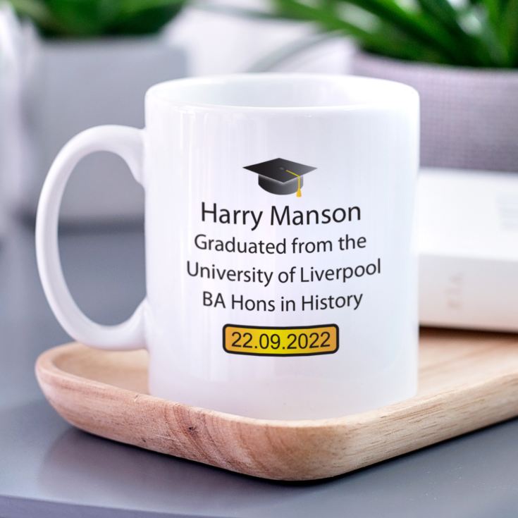 Personalised Class Of Graduation Year Mug | The Gift Experience