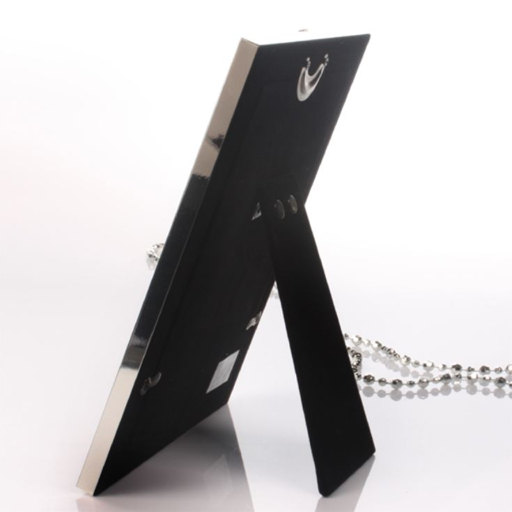 Engraved Crystal Rings Photo Frame | The Gift Experience