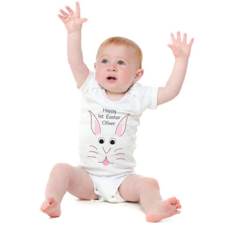 Easter Bunny Personalised Baby Grow | The Gift Experience