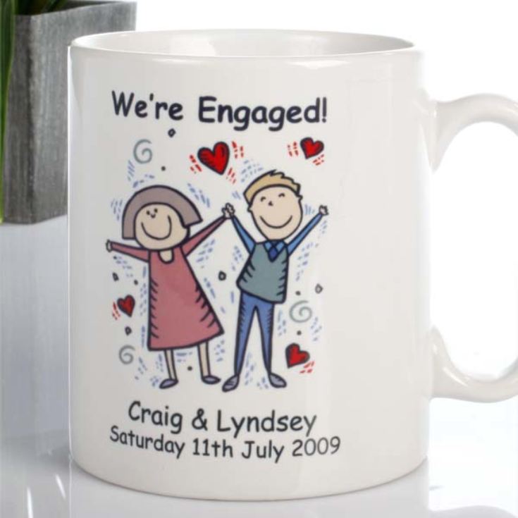 On Your Engagement Personalised Mug | The Gift Experience
