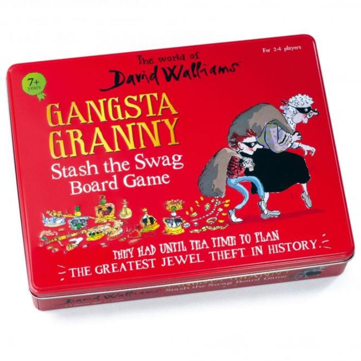 David Walliams Gangsta Granny Stash The Swag Board Game | The Gift ...
