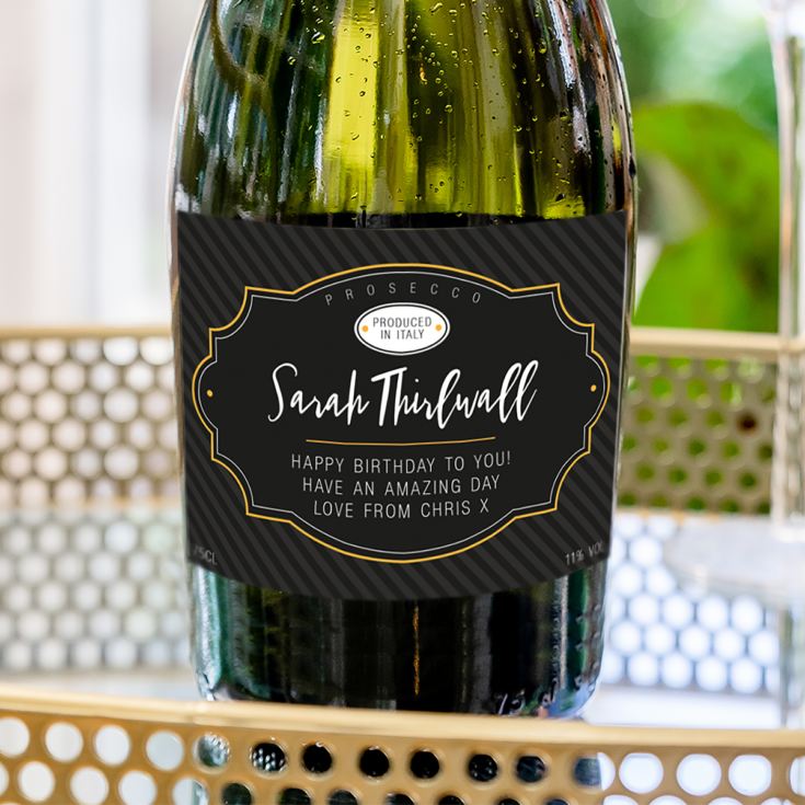 Personalised Prosecco | The Gift Experience