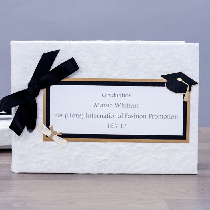 Personalised Handmade Graduation Album | The Gift Experience