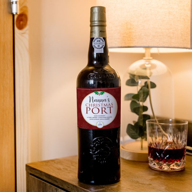 Personalised Grandma Christmas Port | The Gift Experience
