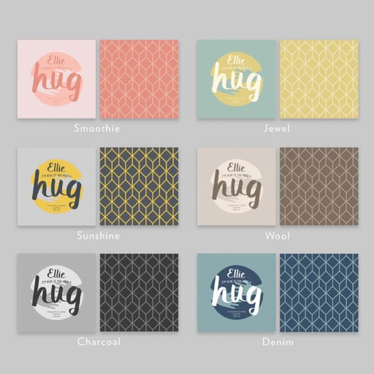 Personalised Hug Cushion