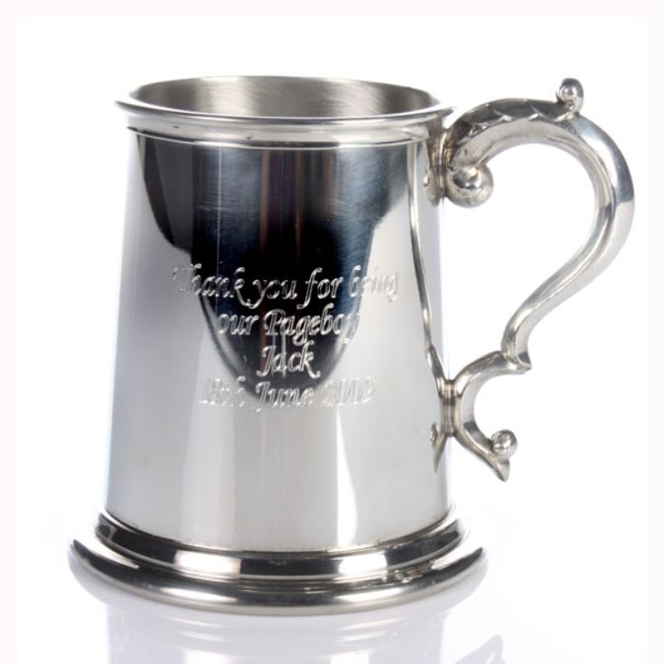 Half Pint Pewter Tankard : The gift experience