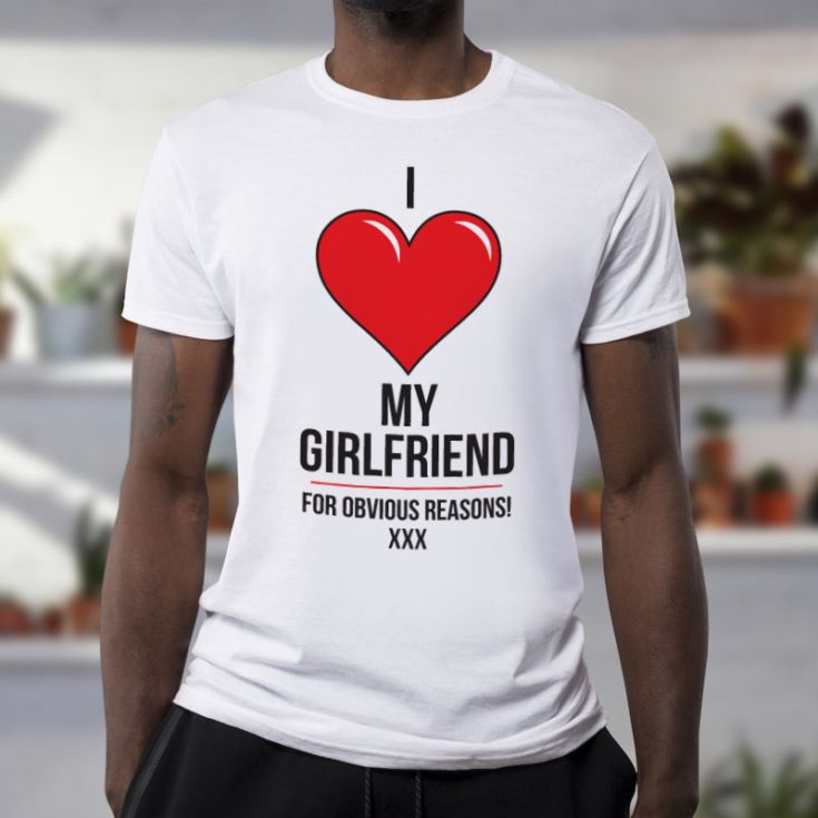 I Love My...Personalised T-Shirt | The Gift Experience