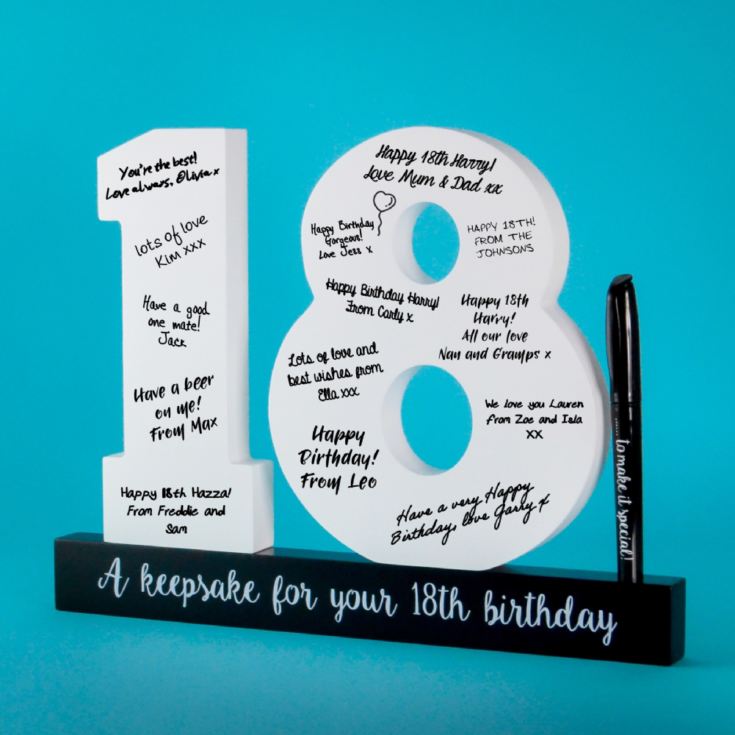 18th Birthday Signature Numbers