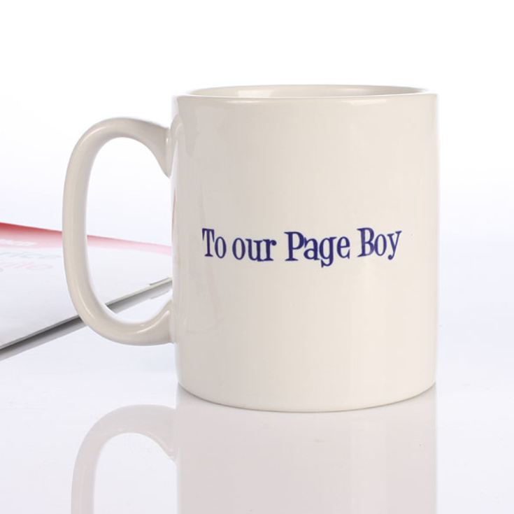Personalised Page Boy Mug | The Gift Experience