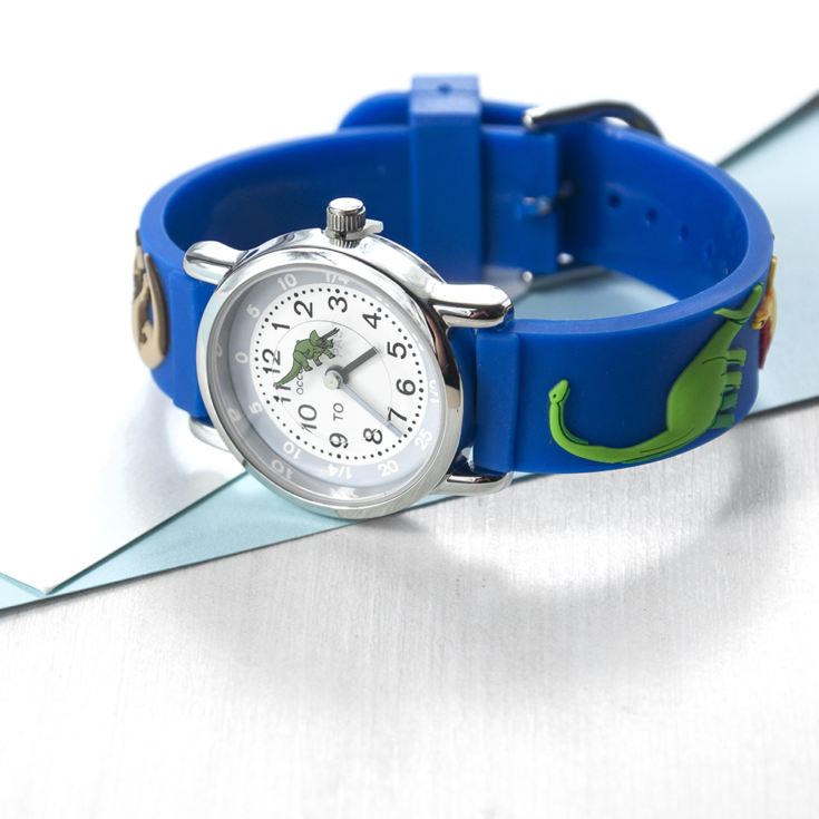 Kids Personalised Dinosaur Watch | The Gift Experience