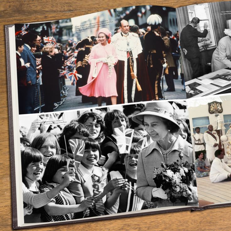 Queen Elizabeth Pictorial Edition Newspaper Book | The Gift Experience