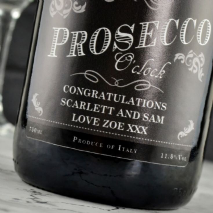 Personalised Bottle of Prosecco | The Gift Experience
