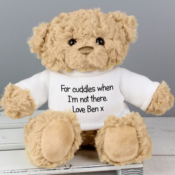 Personalised Teddy Message Bear | The Gift Experience