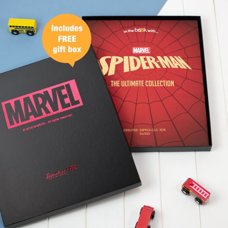 Personalised Spider-Man Collection Book | The Gift Experience