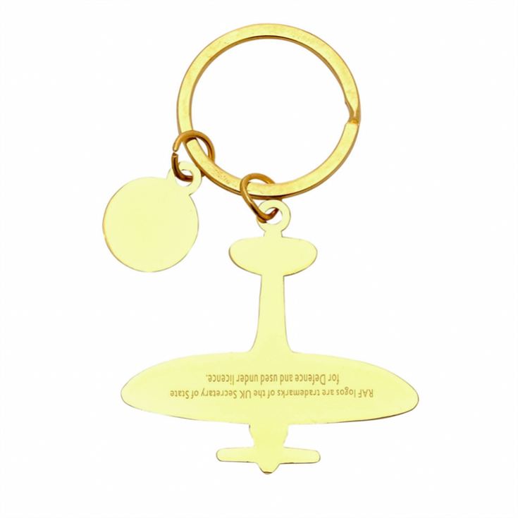 RAF Spitfire Enamel Keyring | The Gift Experience