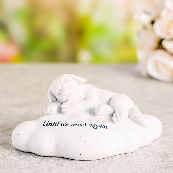 "Until we Meet Again" Dog Memorial Cloud | The Gift Experience