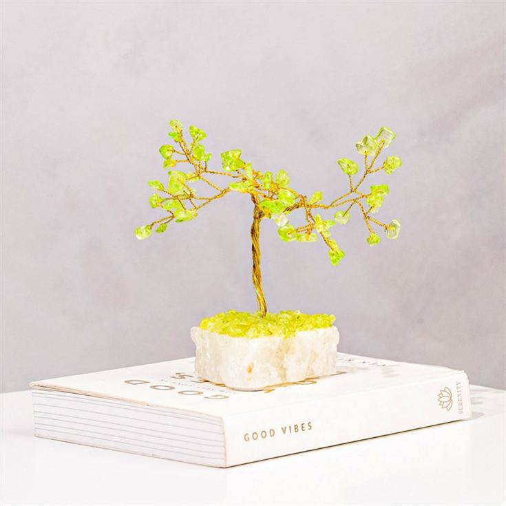 Peridot Gemstone Tree | The Gift Experience
