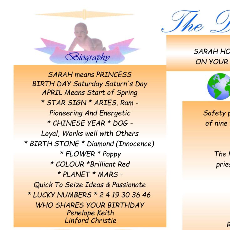 The Day You Were Born Chart - 30th Birthday | The Gift Experience