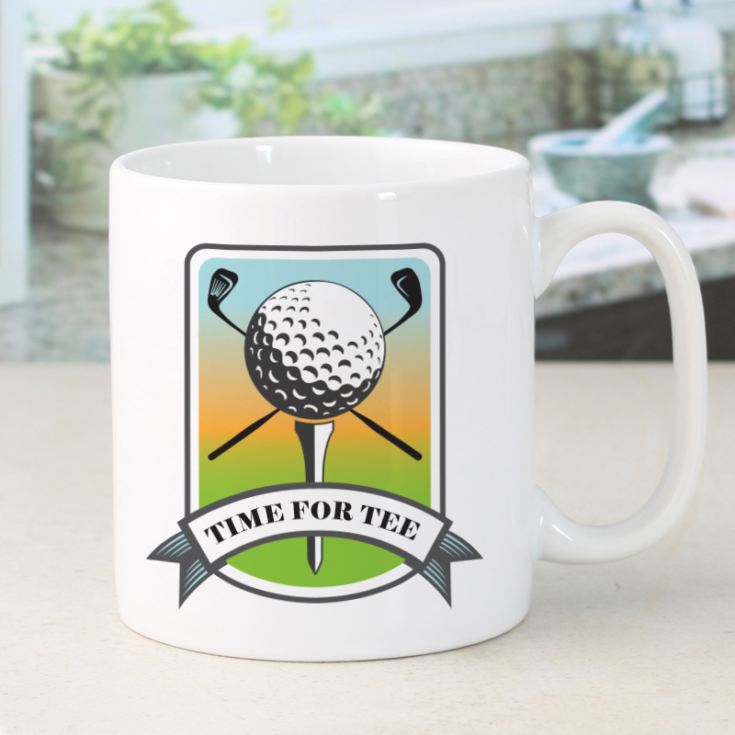 Personalised Time For Tee Golf Mug | The Gift Experience