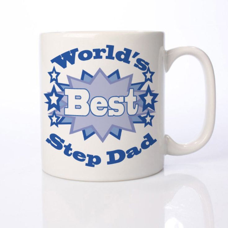 Worlds Best Step Dad Personalised Mug | The Gift Experience