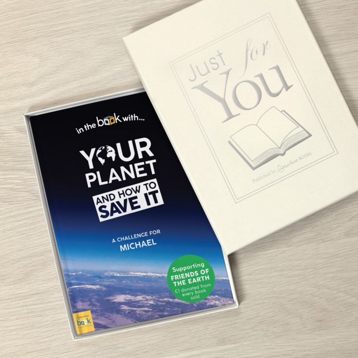 Personalised Your Planet and How to Save it Book | The Gift Experience